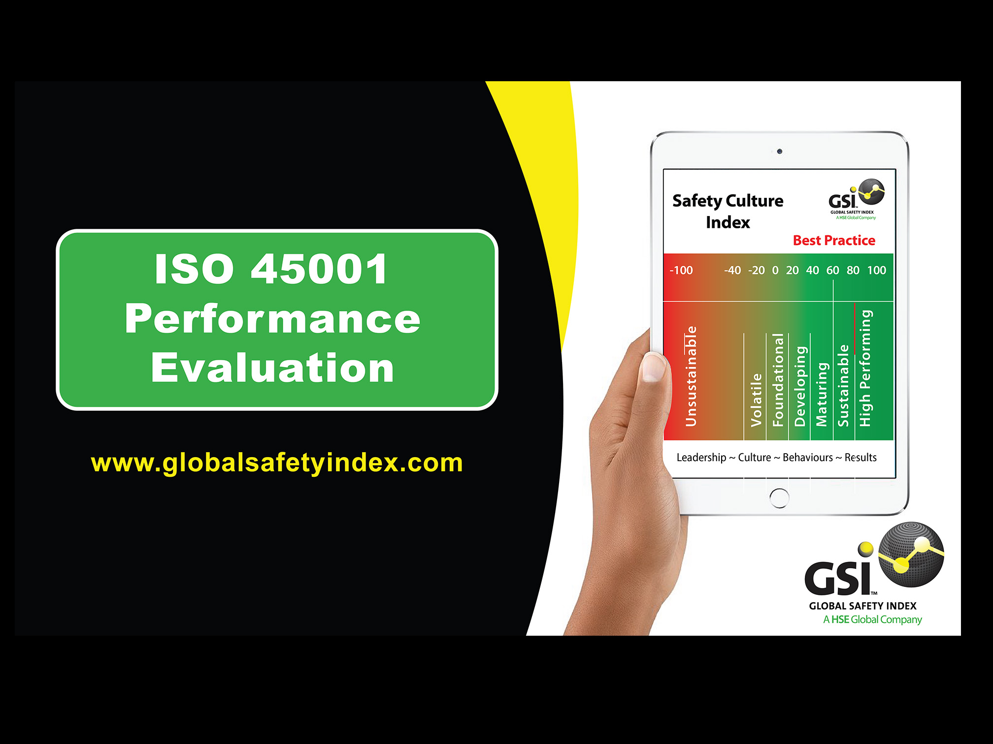 ISO 45001 – Performance Evaluation - Global Safety Index